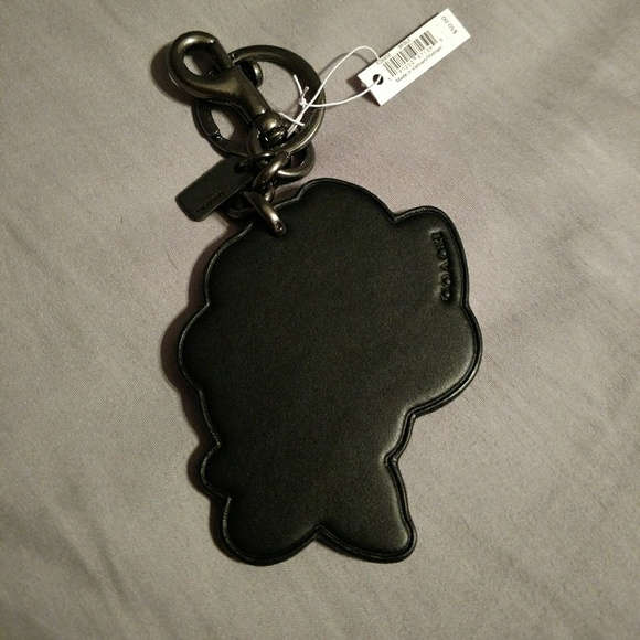 Coach | Accessories | Coach Leather Red Rose Bag Charm | Poshmark